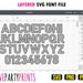 Road Font SVG, PNG, PDF, Road Letters Svg, Road Numbers Svg, Race Track ...