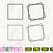 Frames Bundle SVG, DXF, PNG, Pdf, Square Frame Svg, Rectangle Frame Svg ...