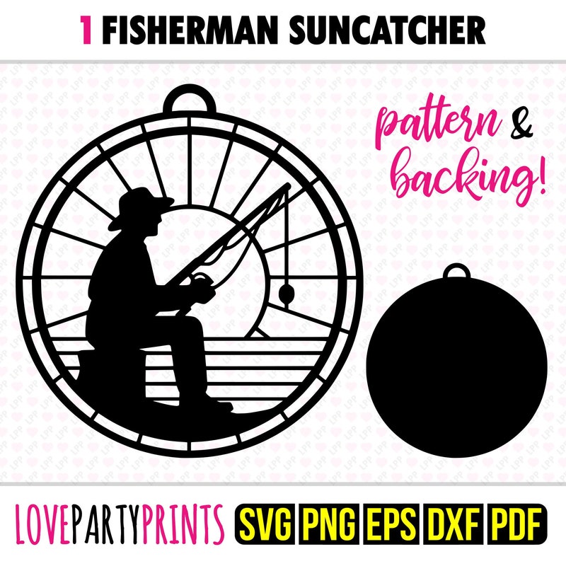 Fisherman Sun Catchers - Etsy