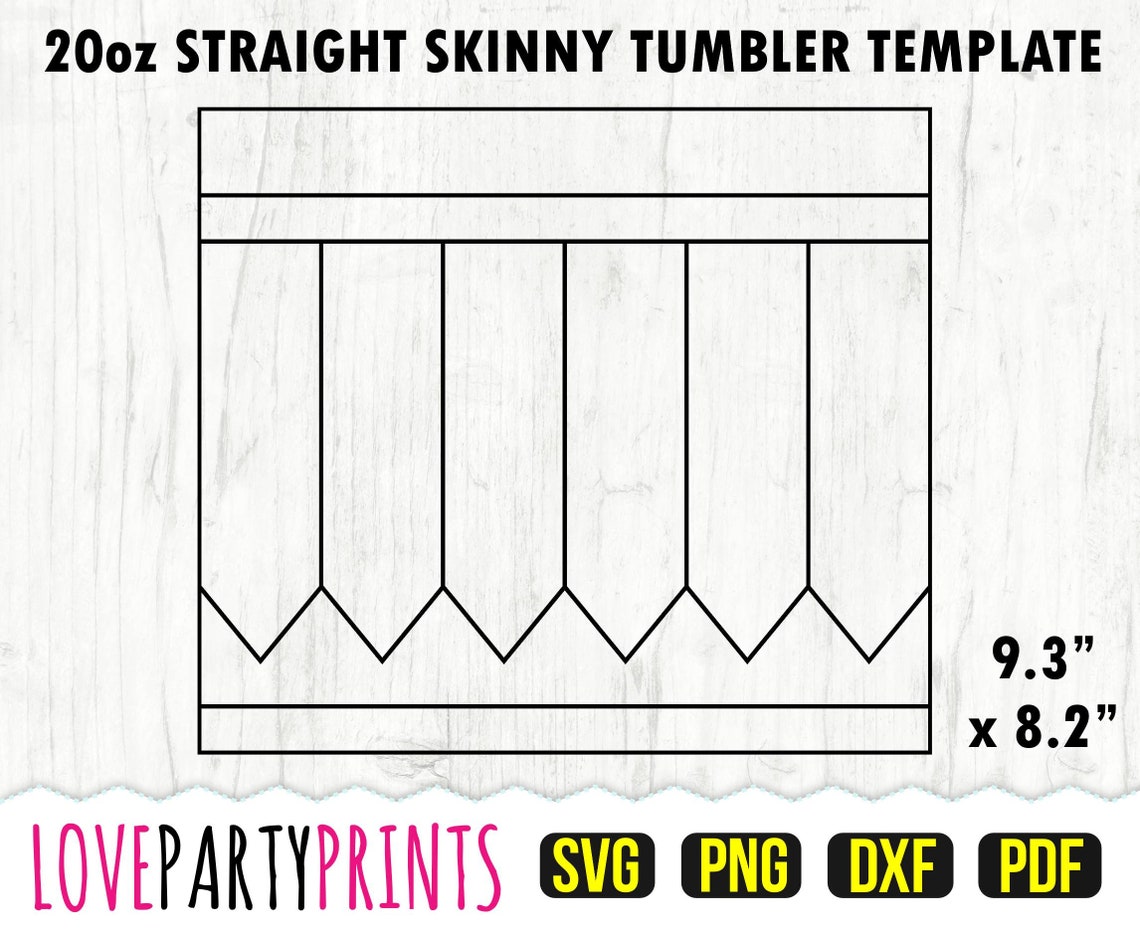 Pencil Tumbler Template