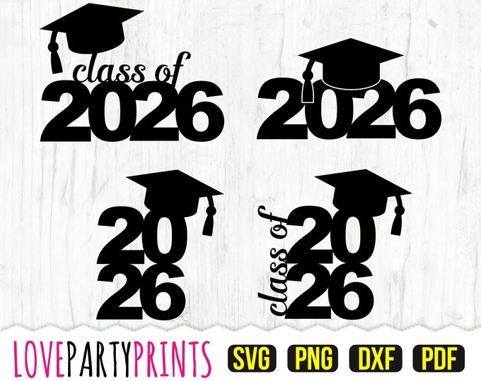 Class of 2026 SVG, Seniors 2026 SVG, Graduation 2026 SVG, 2026 ...