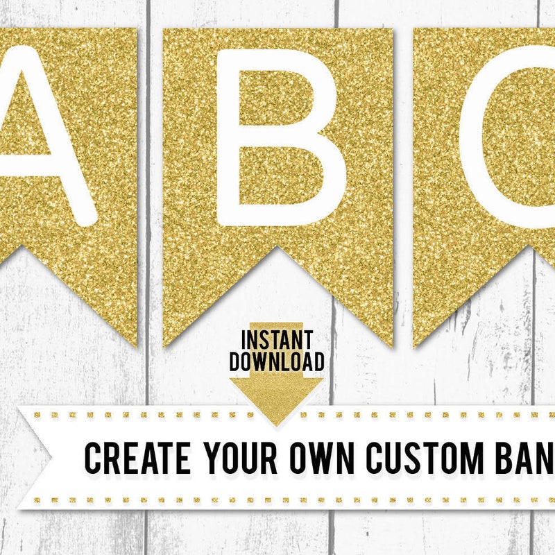 Printable Banner - Etsy