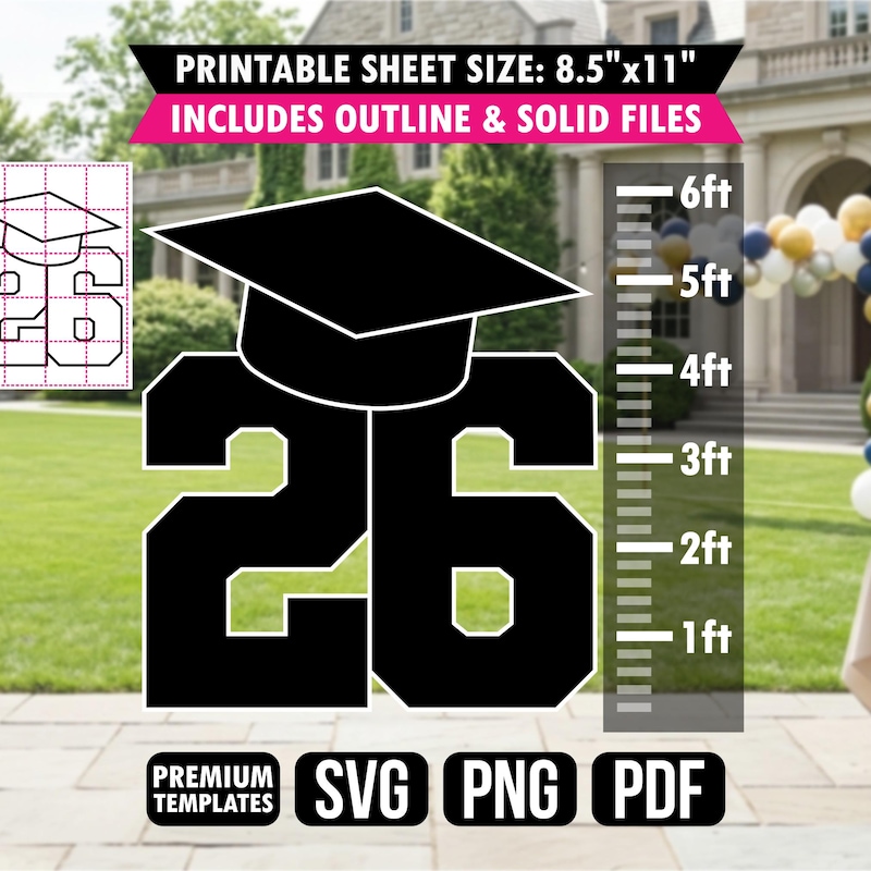Graduation Numbers 2026 - Etsy