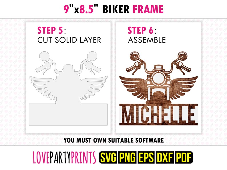 Motorbike Name Sign SVG | Custom Motorcycle Garage Sign | Laser Cut ...