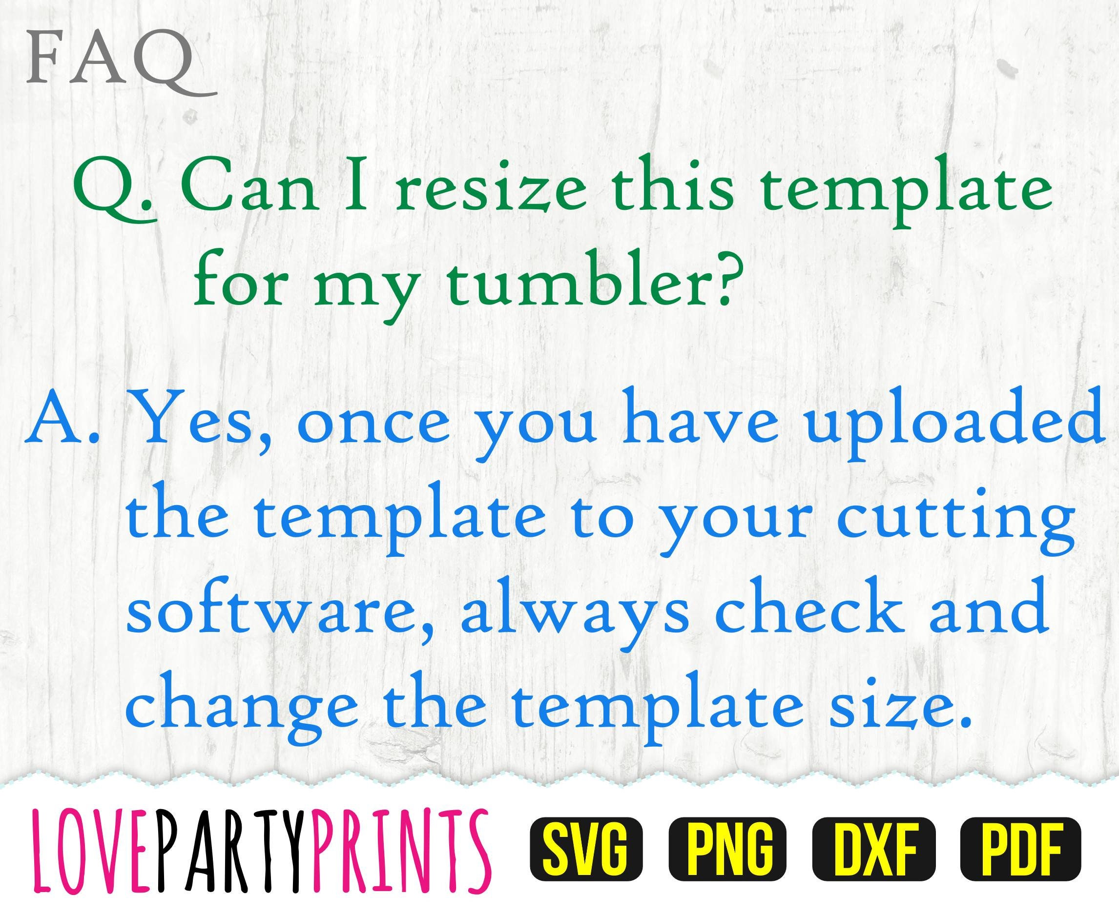 Candy Stripes Template SVG, DXF, PNG, Pdf, 20 Oz Skinny Tumbler ...