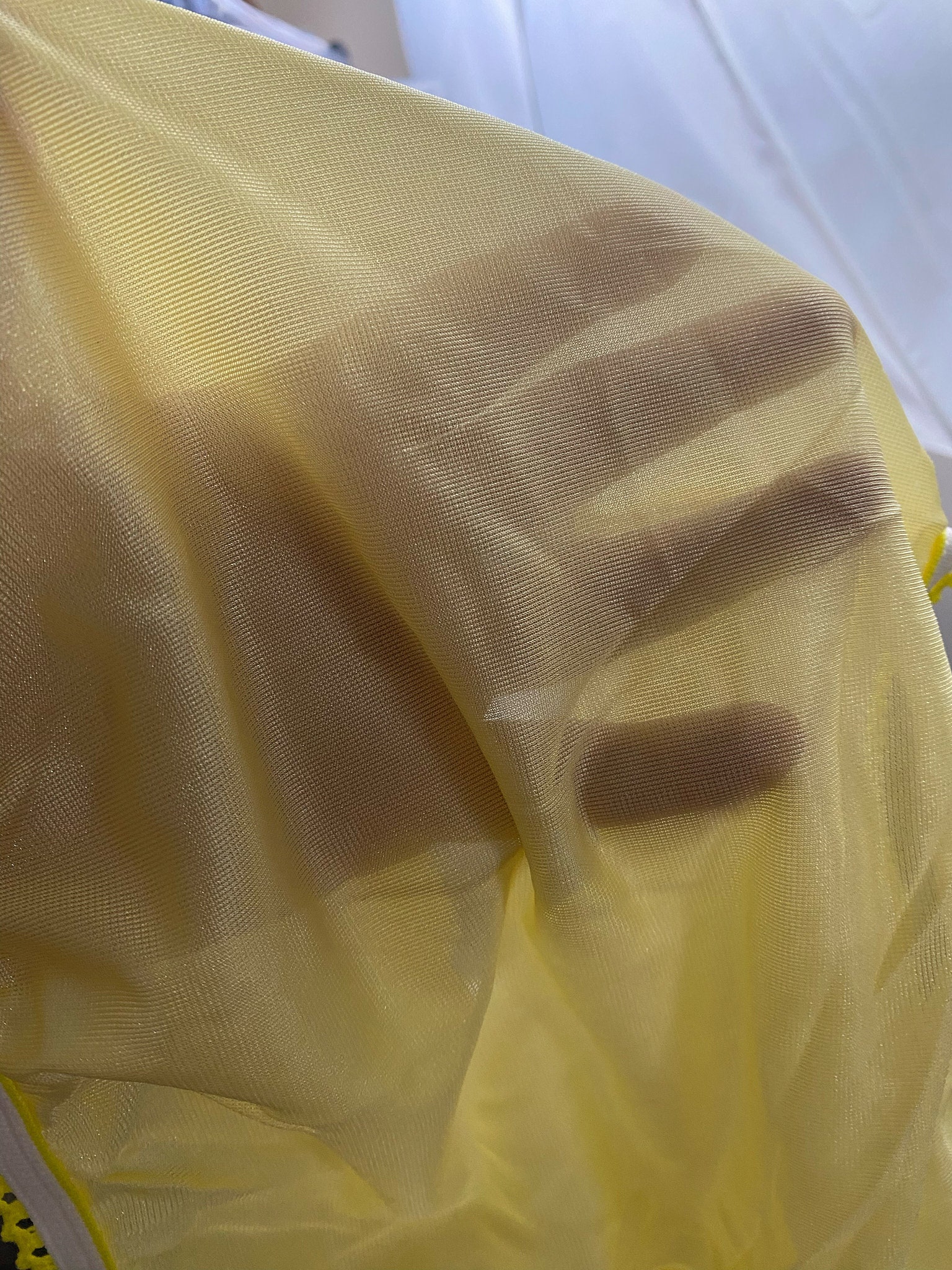 Vintage 90s Nylon Sheer Granny Panty Brief Yellow Size 7 Large - Etsy