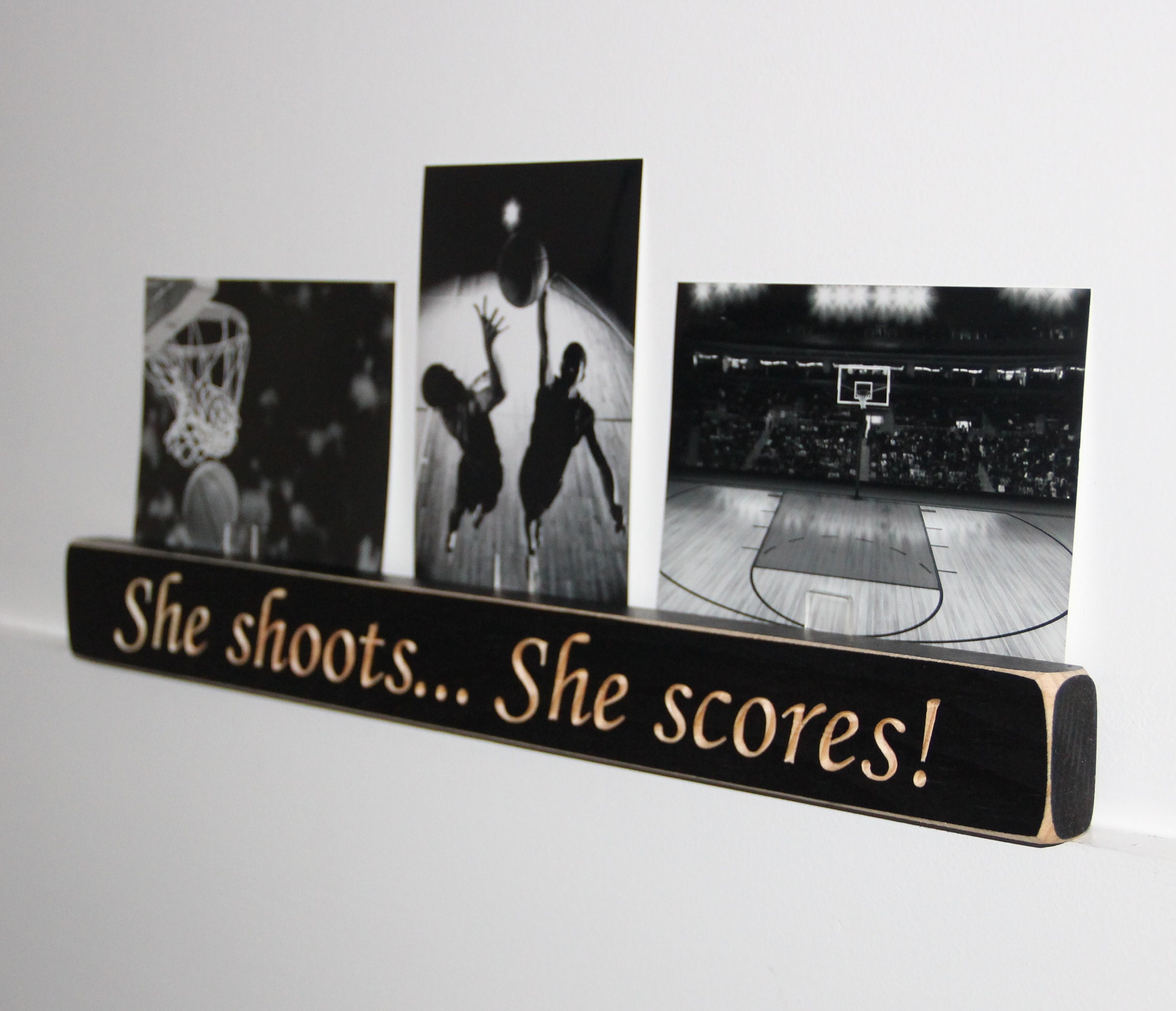 She shoots... She Scores! - Sign