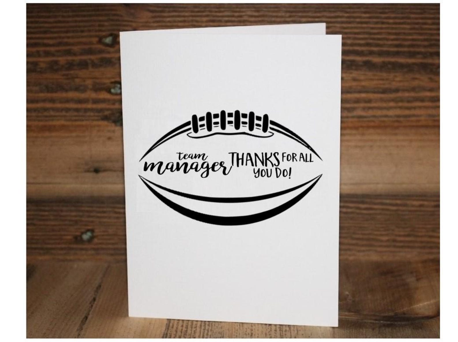 Football Graduation Card: Congrats Graduate, Senior Night - Etsy