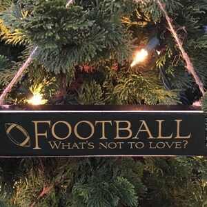 Laser Cut Football Sign: Gift for Player, Coach, or Mom - Etsy