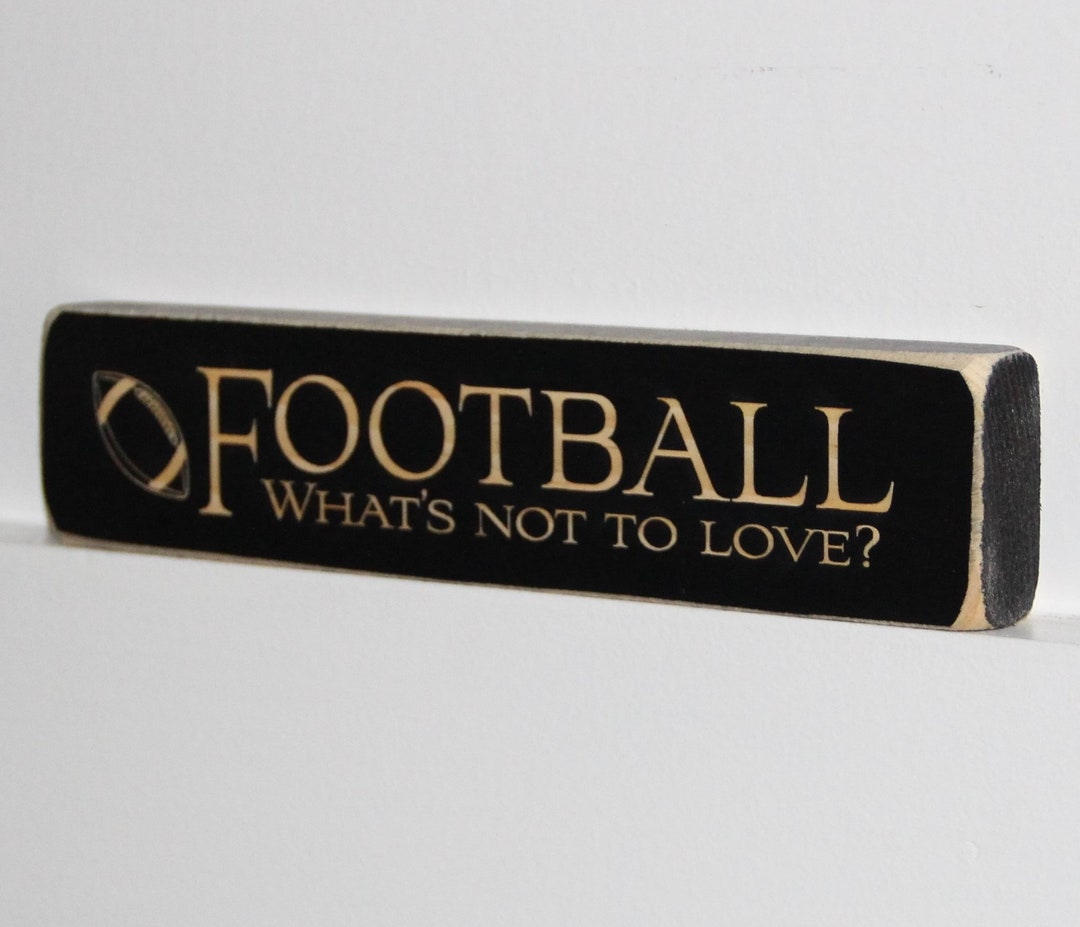 Laser Cut Football Sign: Gift for Player, Coach, or Mom - Etsy