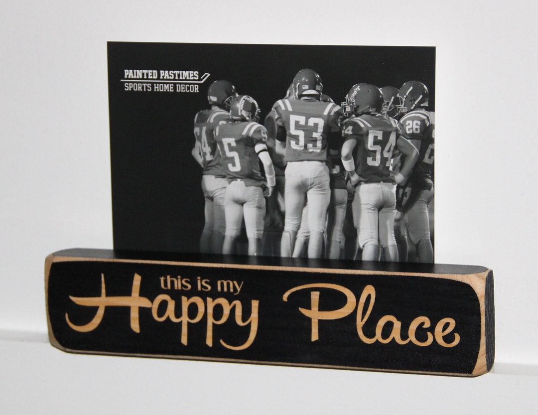 Football Photo Frame, Football Room Decor, Fun Gift for Football Player ...