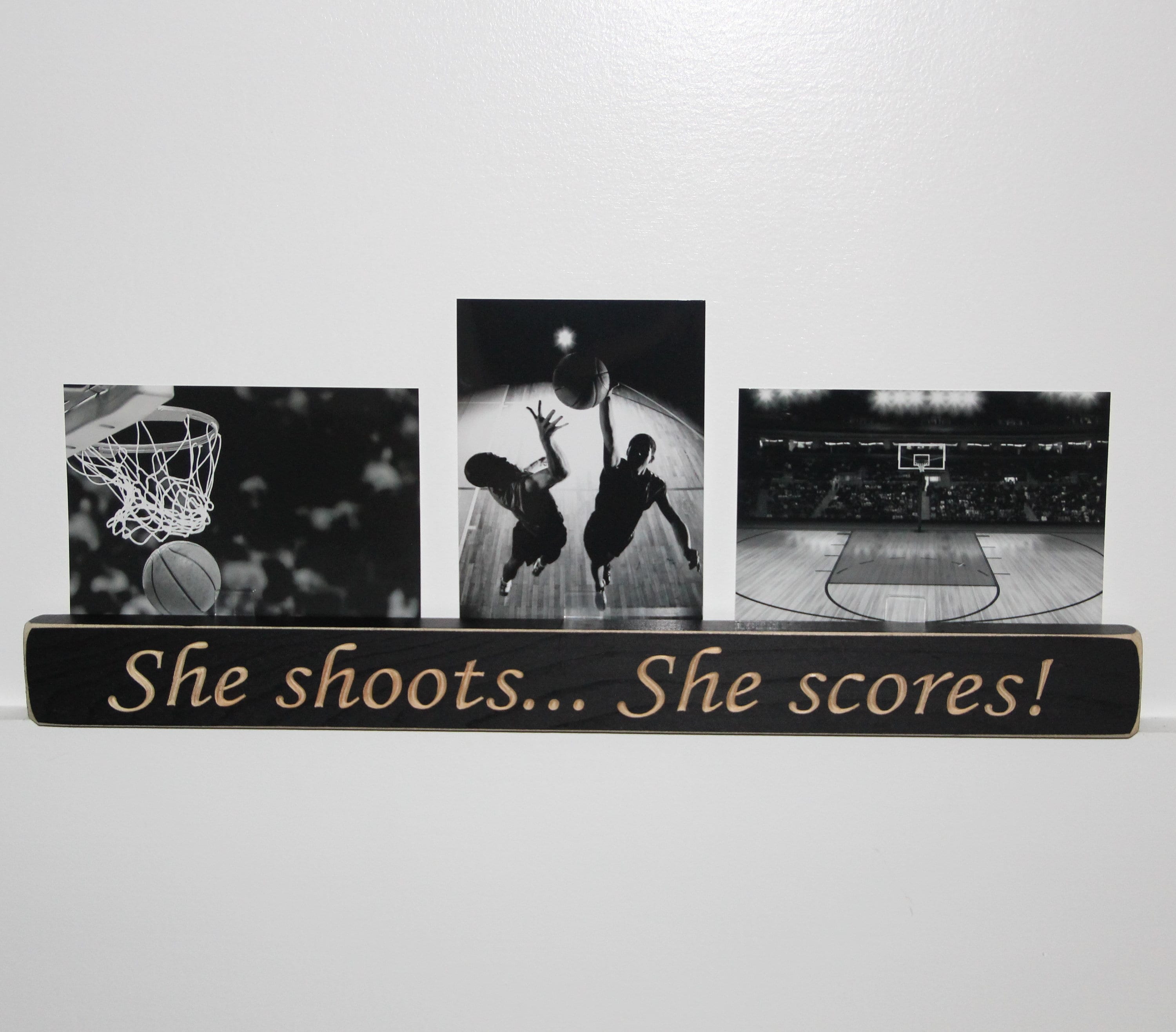 She shoots... She Scores! - Sign