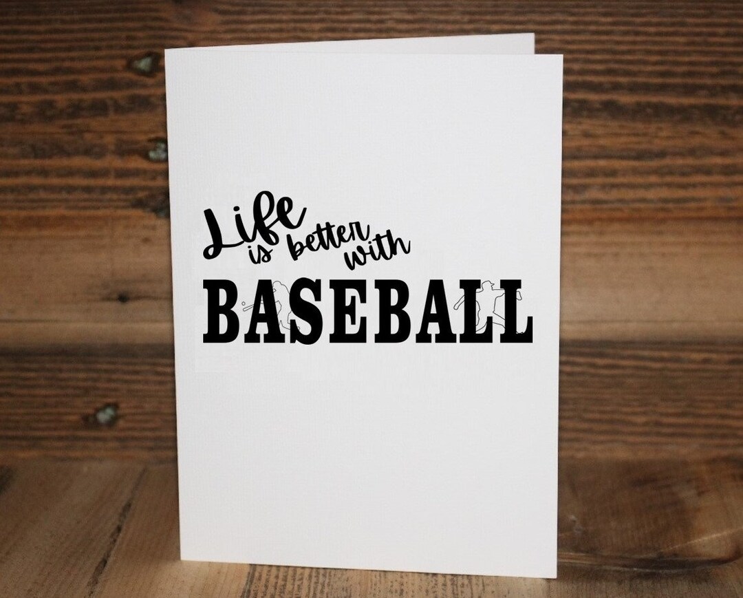 Baseball Greeting Card: Thanks Coach, Team Mom, Manager - Etsy