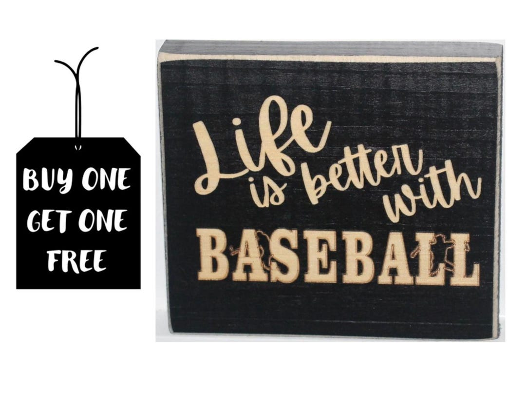Baseball Wood Sign: Baseball Room Decor, Coach Gift - Etsy