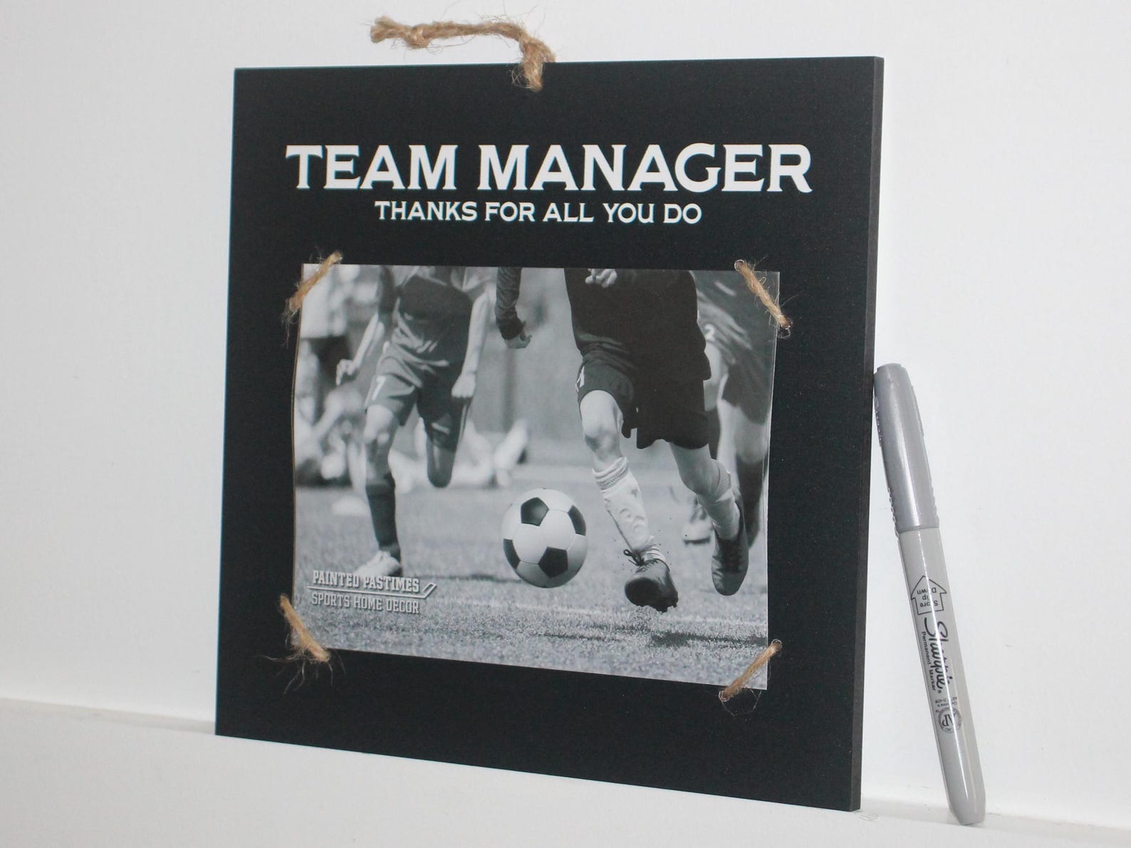 Team Manager Photo Frame: Team Signing Gift - Etsy
