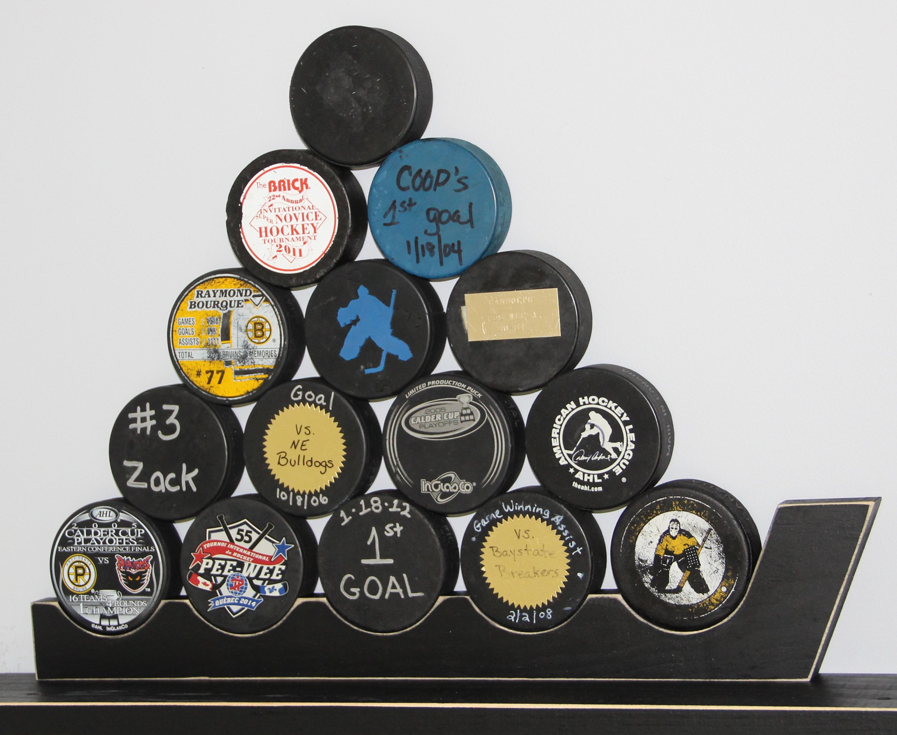 Hockey Puck Display