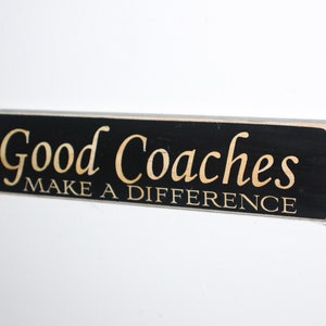 Laser Cut Wood Coach Sign: Sports Gift - Etsy