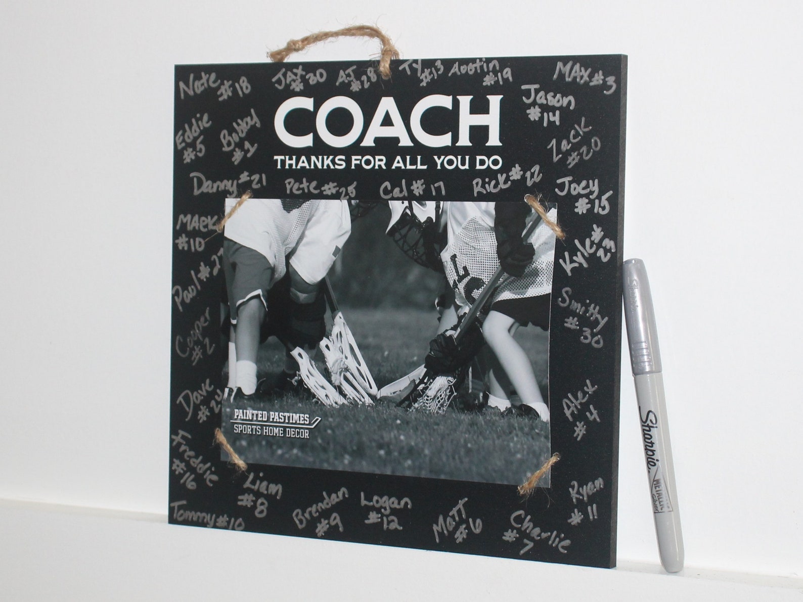 Team Manager Photo Frame: Autograph Signing Gift - Etsy