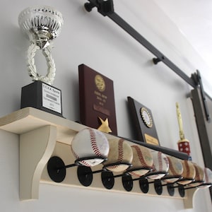 Baseball Display Shelf, Trophy & Memorabilia Holder - Etsy