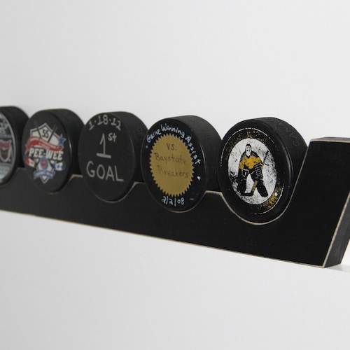Hockey Puck Wall Display Holder - Etsy