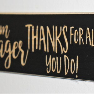 Team Mom Gift: Wood Sign, Sports Photo Display Option, Baseball ...