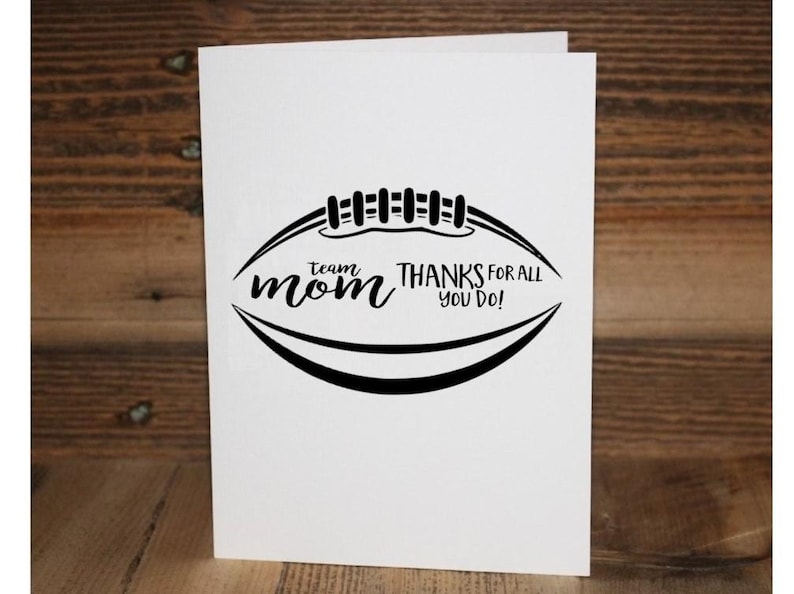Football Graduation Card: Congrats Graduate, Senior Night - Etsy