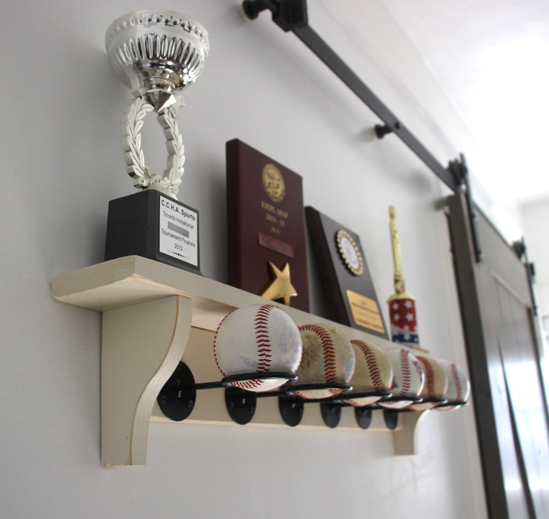 Baseball Display Shelf,case,rack,holder,baseball Coach Gift,player ...