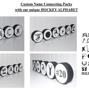 Hockey Puck Shelf: Hockey Room Decor - Etsy