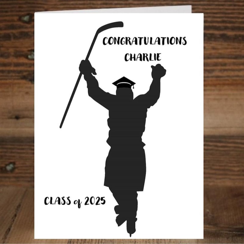 Hockey Themed Graduation - Etsy