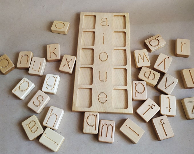 Wooden Cvc Board, Cvc Word Activity, Cvc Word Board, Wood Cvc, Cvc Word ...