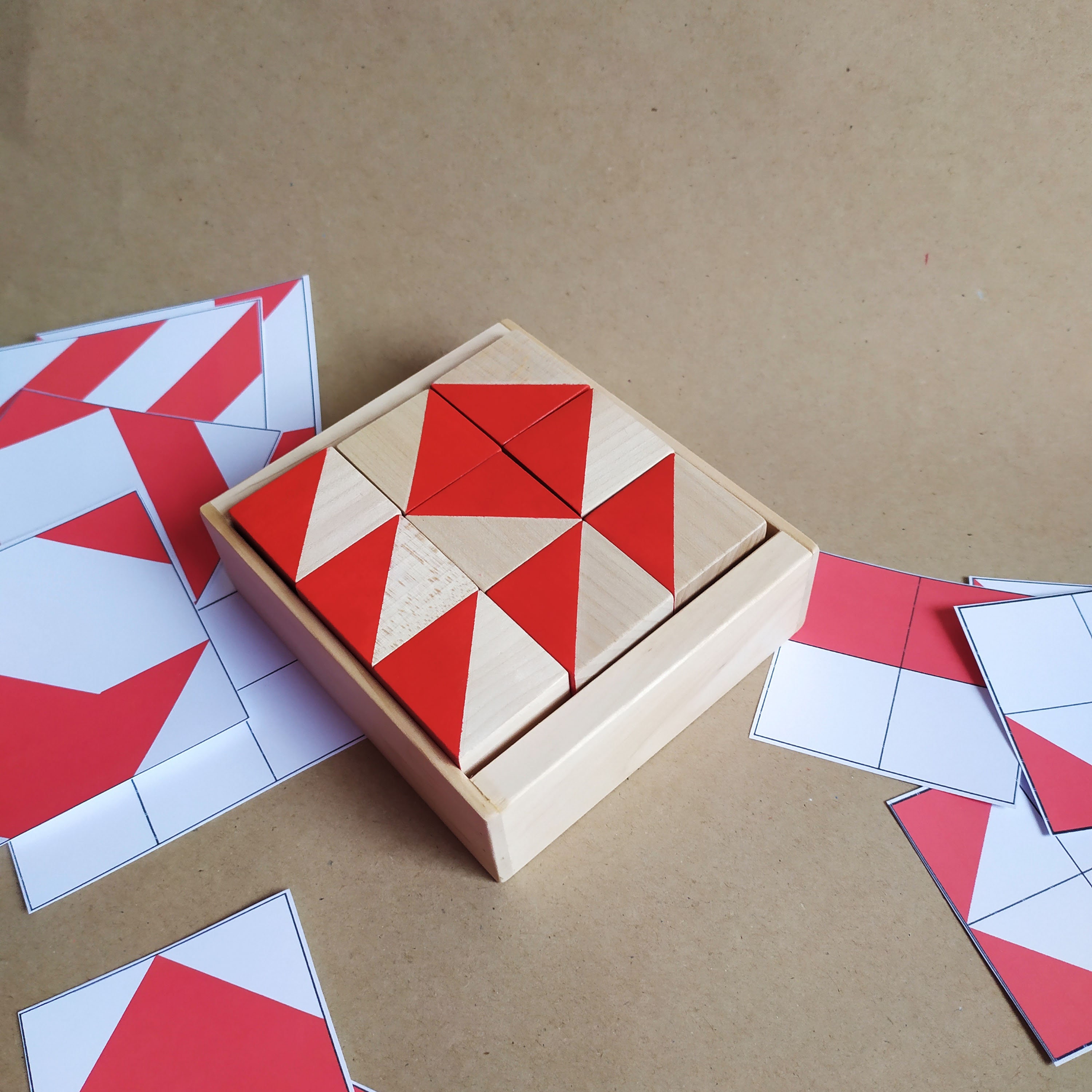 Wooden Kohs Block Test Kohs Block Schemes Wooden Koh's - Etsy UK