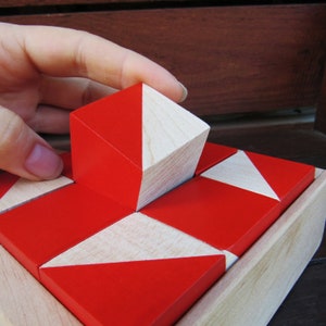 Kohs Block Test Kohs Cubes With Box Kohs Block Schemes - Etsy UK