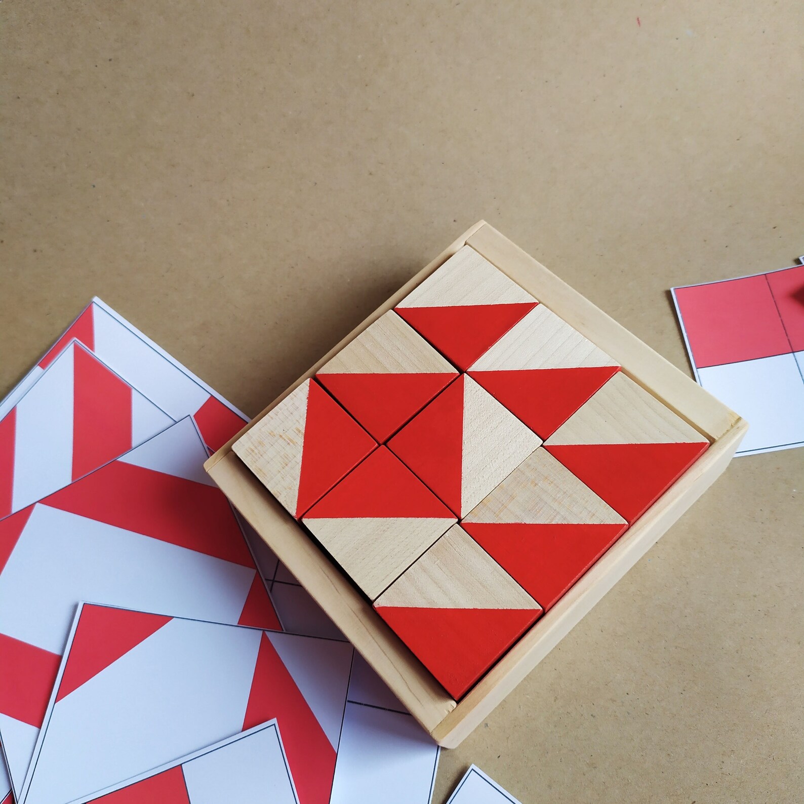 Wooden Kohs Block Test Kohs Block Schemes Wooden Koh's - Etsy UK