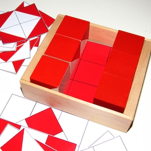Kohs Block Test, Kohs Cubes With Box, Kohs Block Schemes, Wooden Koh's ...
