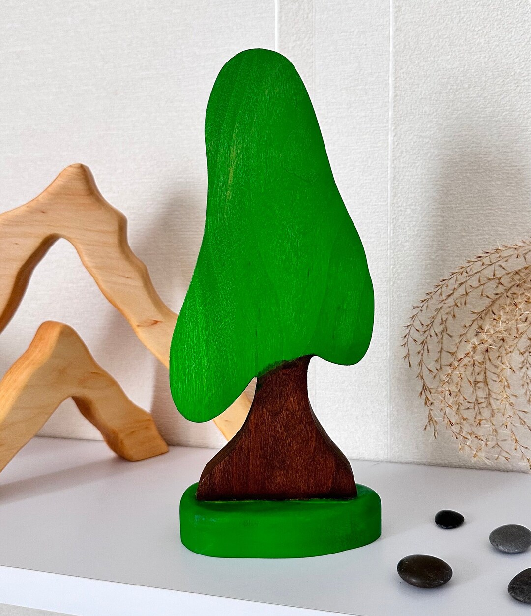 Big Wooden Tree Toy Willow Forest Wooden Trees for Kids Play - Etsy