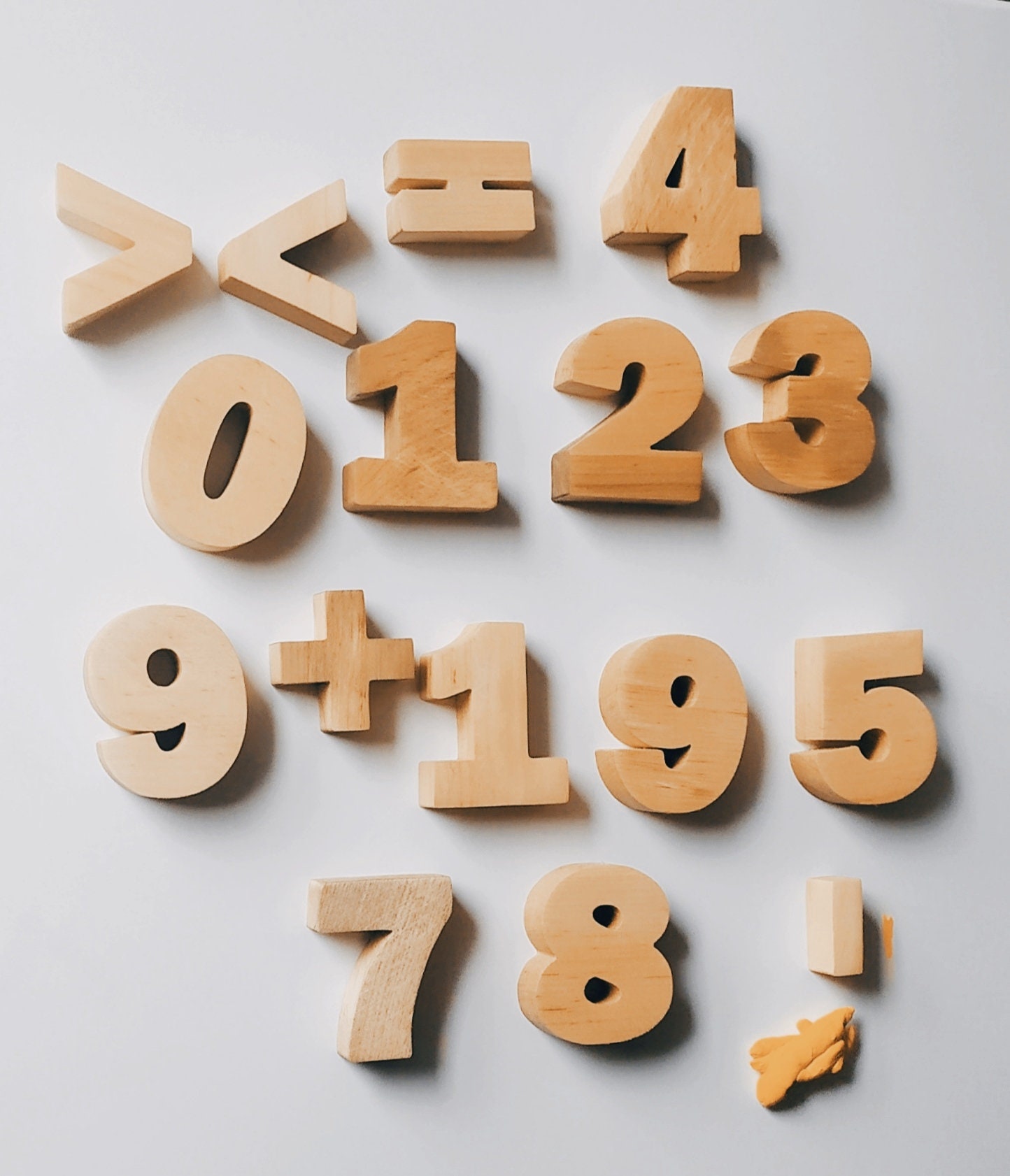 16 pcs Magnetic Numbers 1-10 Wooden Numbers Learning toy | Etsy