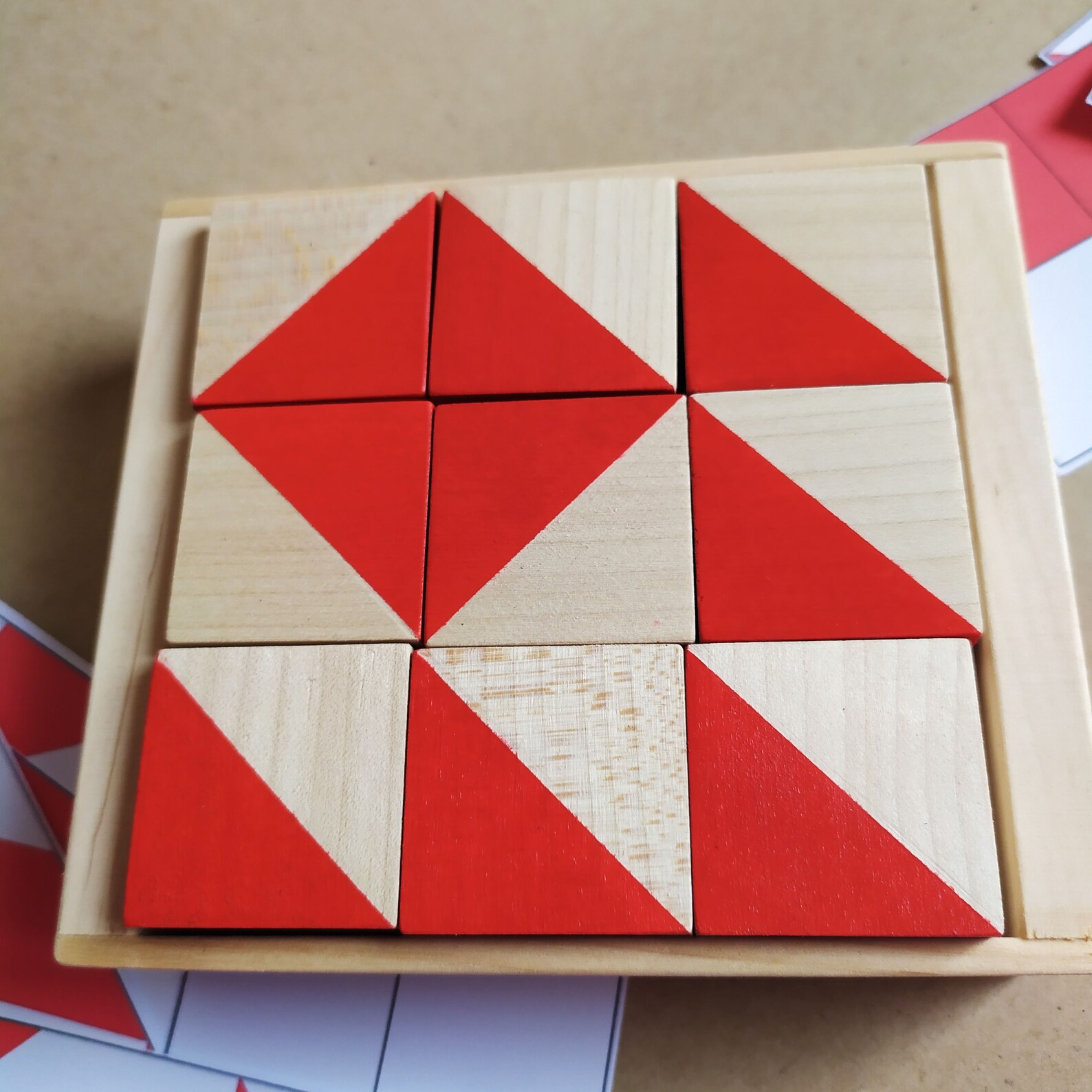 Wooden Kohs Block Test Kohs Block Schemes Wooden Koh's - Etsy UK