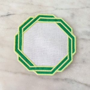 Intertwined Octogon Applique | 3 Size 4" 5" 6" | in the Hoop ITH ...