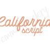 Gigi Script 1 2 3 Calligraphy Embroidery Font 3 Sizes Machine ...