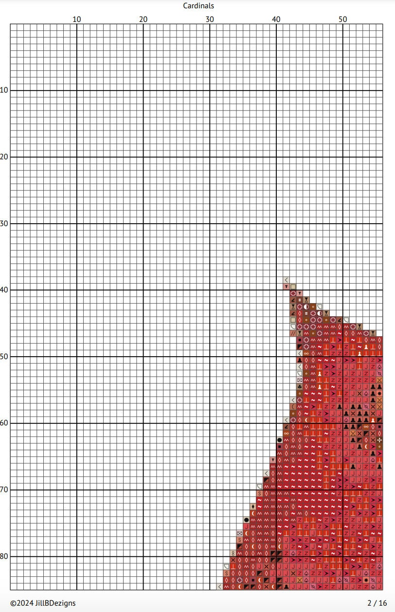 Cardinals Cross Stitch Pattern - Etsy