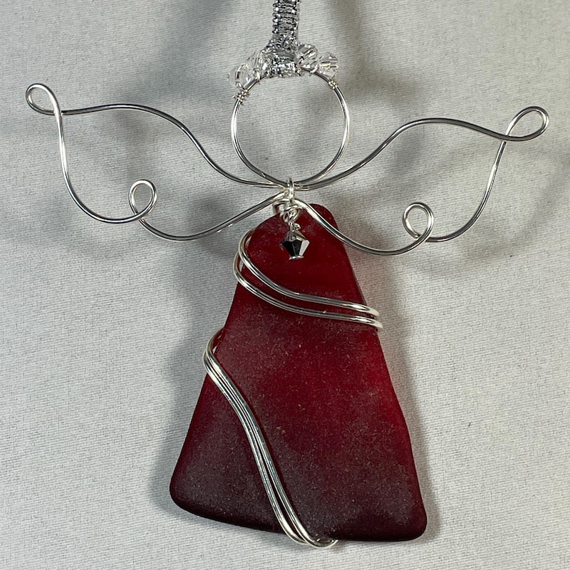 Angel Pottery Ornaments - Etsy