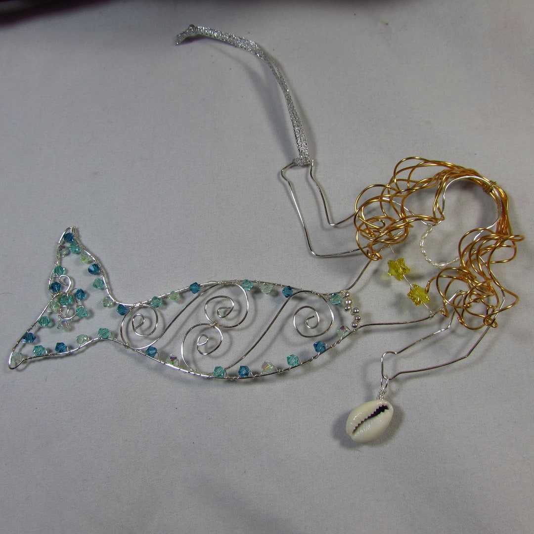 Mermaid Christmas Tree Ornament/ Mermaid Ornament/ Tree Ornament ...