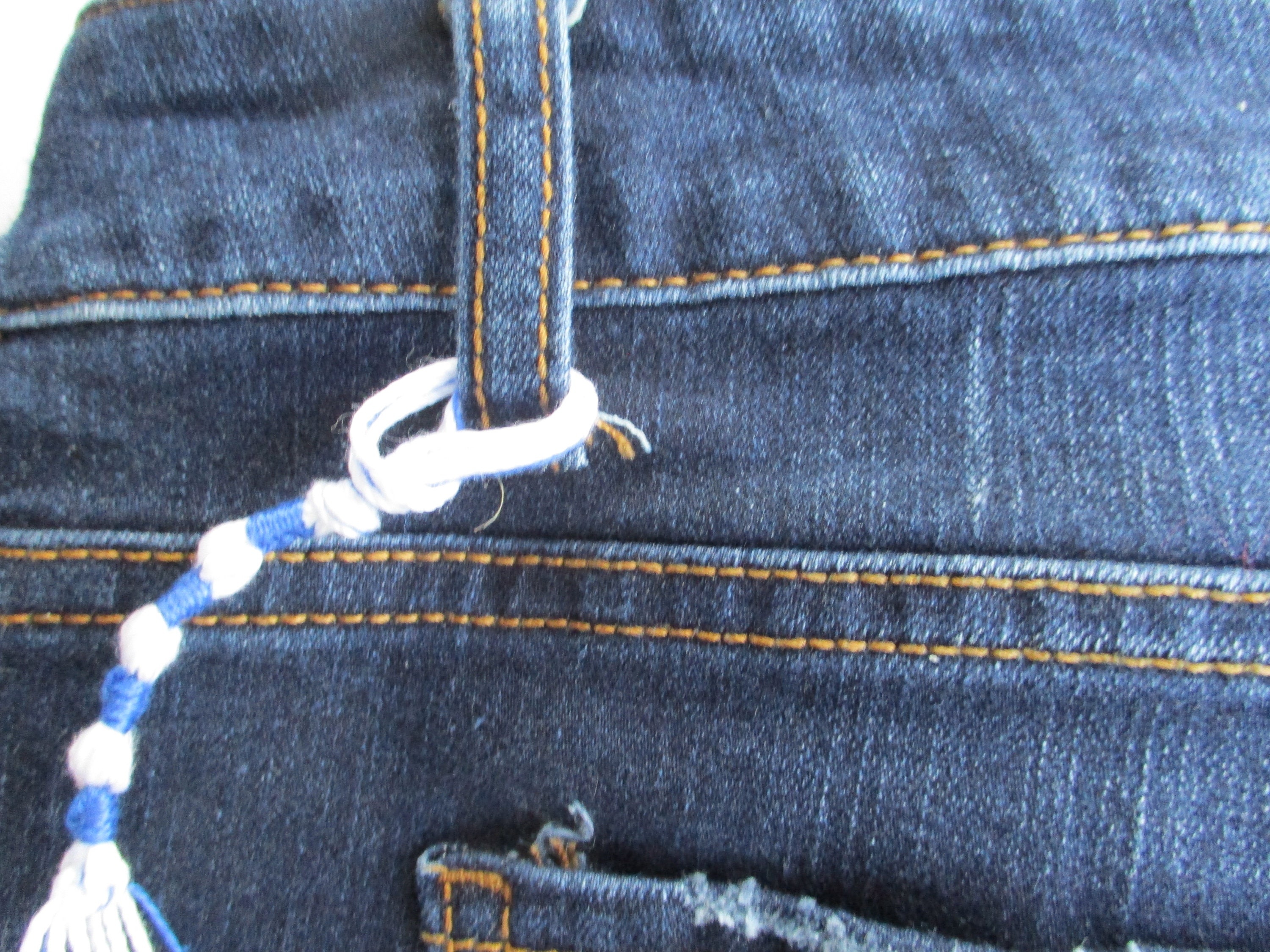 Tzitzit Handmade Tzitziyot,/tassels/fringes (numbers 15:38)white ...