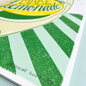 A2 Slim, Make Lemonade, Silk Screen Print - Etsy