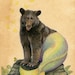 Bear Mermaid Bearmaid Mer-bear 5x7 Watercolor Illustration, Bear Art ...