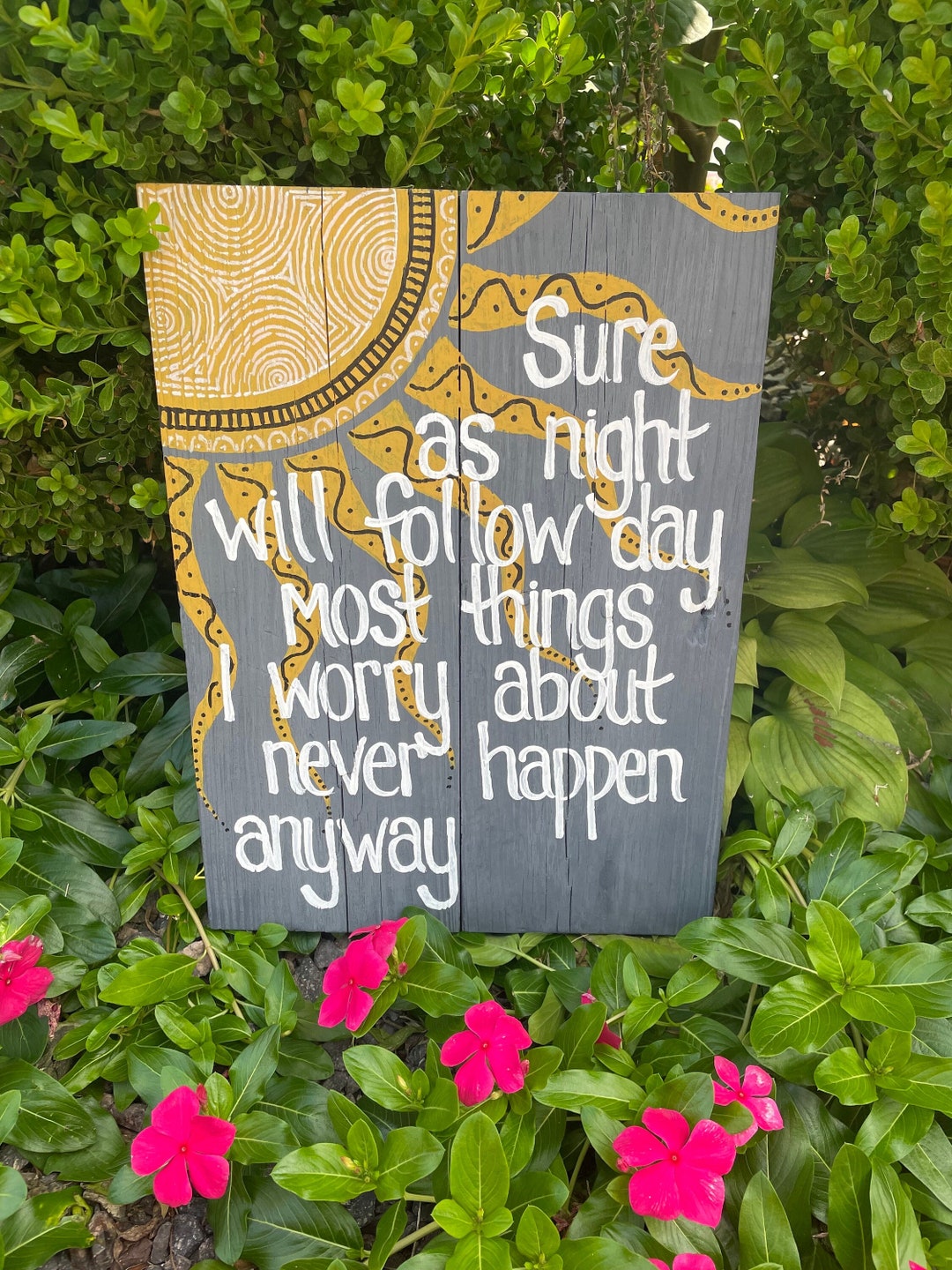 Crawling Back to You Lyrics on Rustic Recycled Wood - Etsy