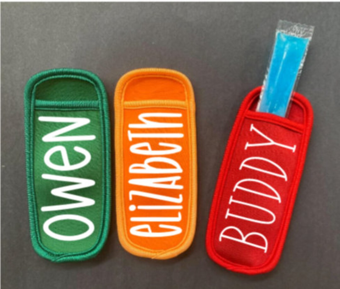 Freeze Pop Holders; Neoprene Popsicle Holder; Yogurt Pouch Holder ...