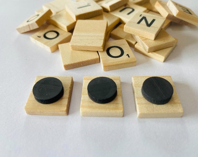 Set of 100 Scrabble Letter Magnets; Unique Gift - Etsy