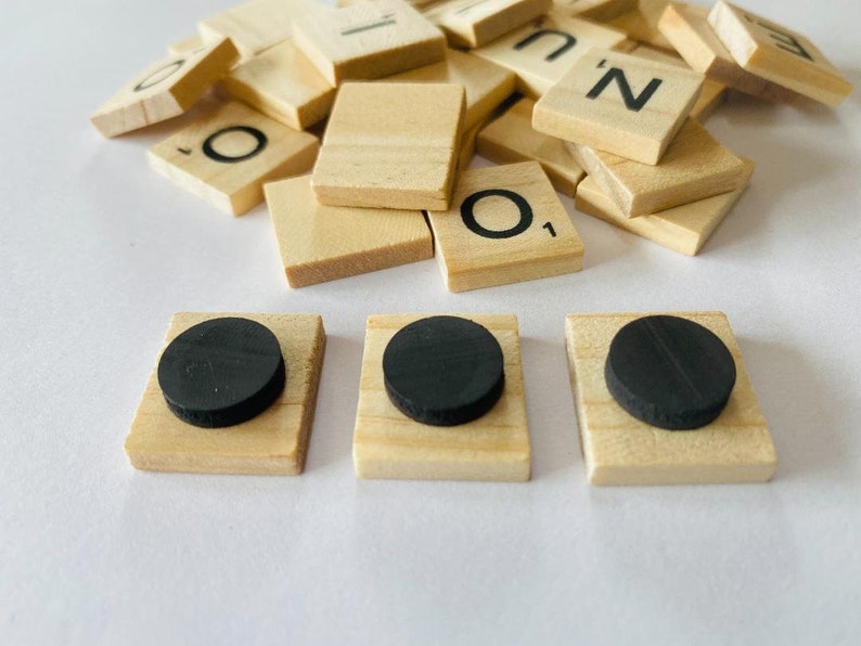 Set of 100 Scrabble Letter Magnets; Unique Gift - Etsy