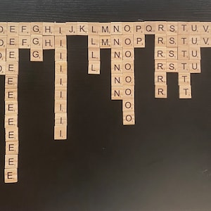 Set of 100 Scrabble Letter Magnets; Unique Gift - Etsy